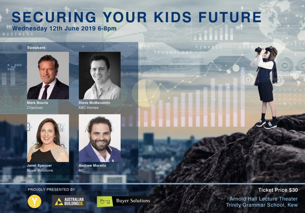 Securing Your Kids Future- 12th of June - book now Securing Your Kids Future- 12th of June - book now